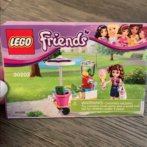 Lego | Toys | Lego And Friends Smoothie Cart | Poshmark